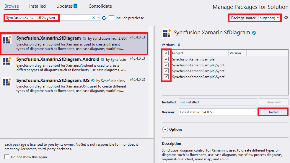 Getting Started With Xamarin Diagram Control Syncfusion